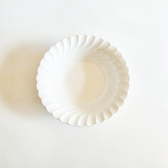 Dining | Myott Olde Staffordshire England Scalloped Swirl Pattern Bowl ...